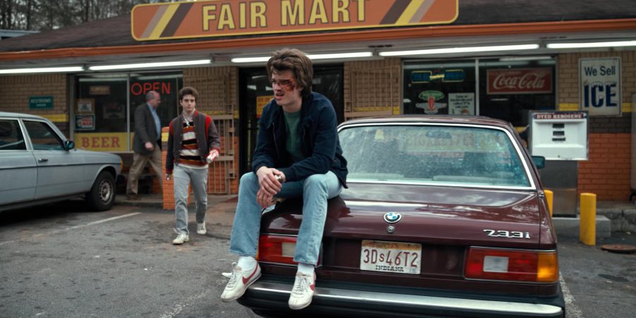 BMW 733i Car Driven By Joe Keery (Steve Harrington) In Stranger Things ...