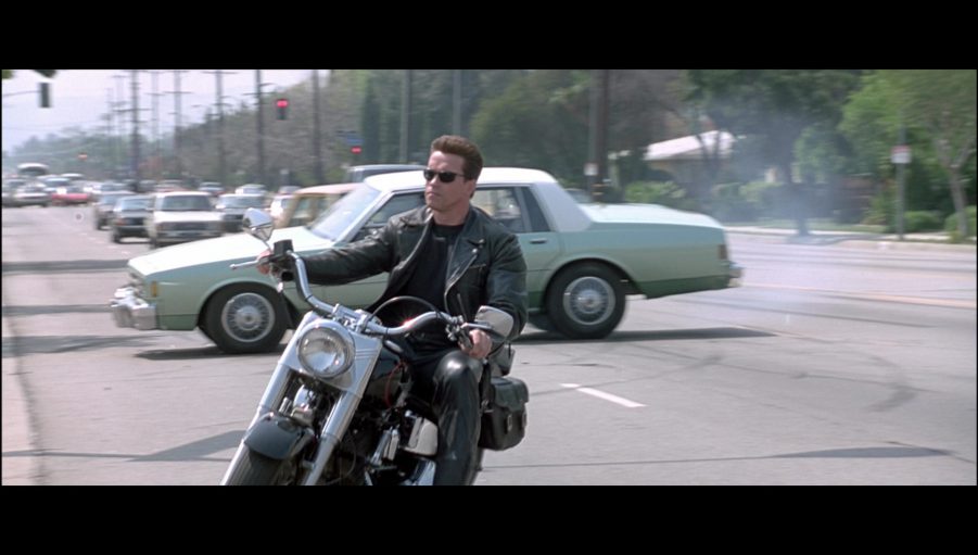 Harley-Davidson Motorcycle Driven By Arnold Schwarzenegger In ...