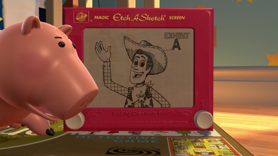Toy Story 2 Etch A Sketch Toy Story 2 Etch A Sketch