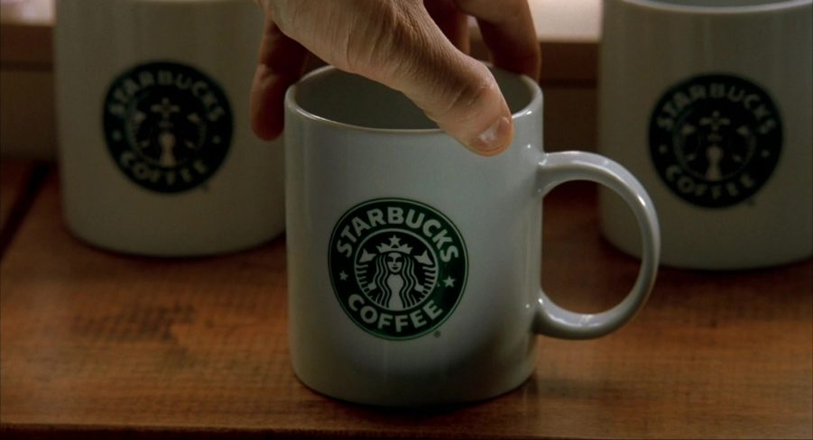 Starbucks Mugs In I Am Sam (2001)
