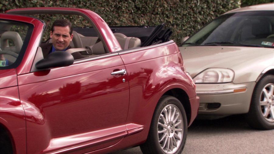 Chrysler PT Cruiser Convertible Red Car Used By Steve Carell (Michael ...