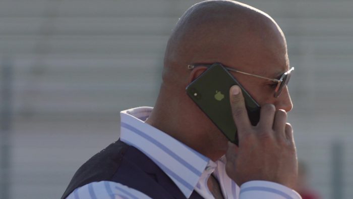 Apple IPhone Cell Phone Used By Dwayne Johnson As Spencer Strasmore In ...