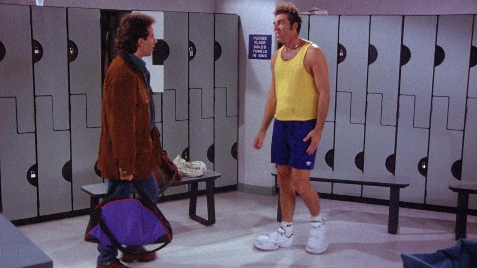 Adidas Shorts Worn By Michael Richards As Cosmo Kramer In Seinfeld Season 6 Episode 19 "The ...