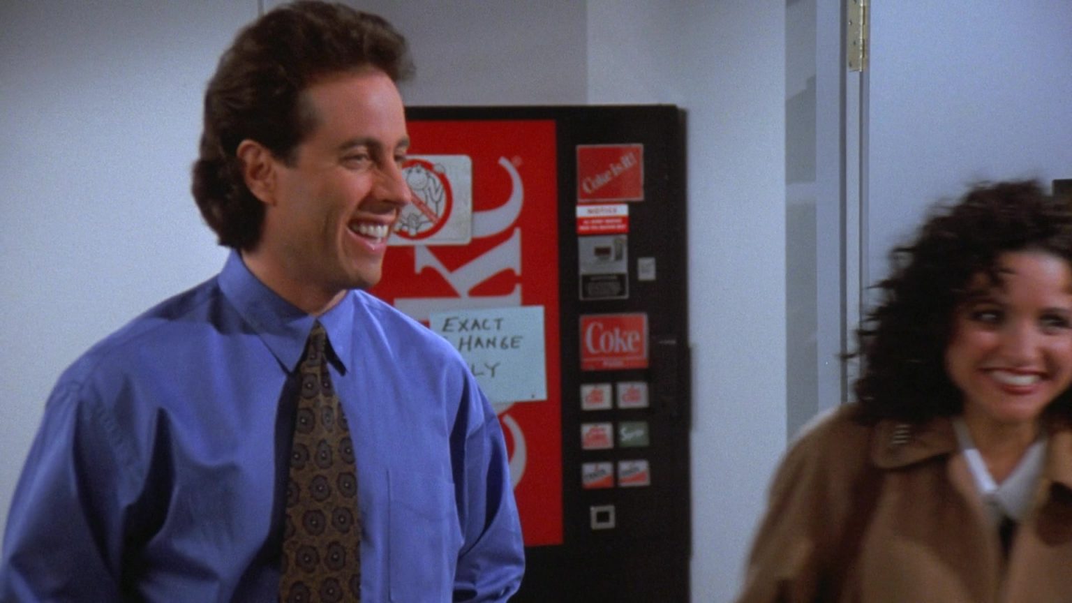 Coca-Cola Vending Machine In Seinfeld Season 7 Episode 17 "The Doll" (1996)