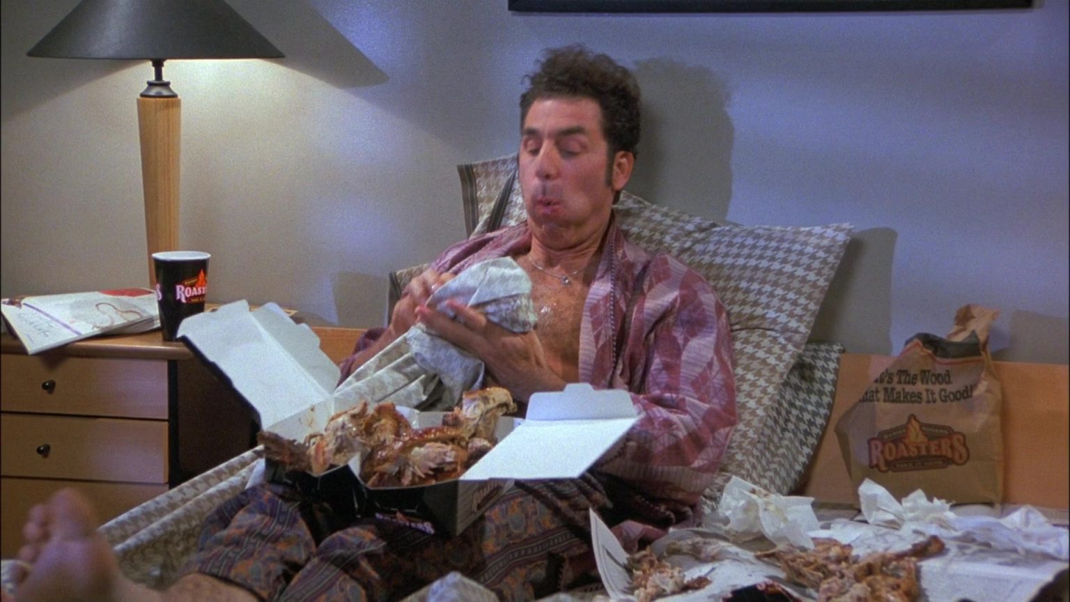 Kenny Rogers Roasters Food Enjoyed By Michael Richards As Cosmo Kramer In Seinfeld Season 8 ...