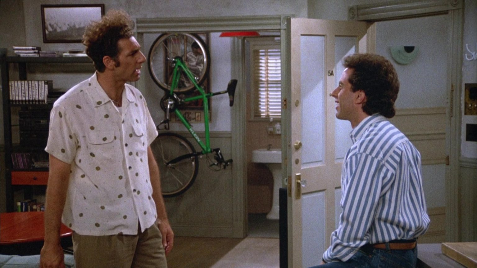 Klein Bicycle In Seinfeld Season 4 Episode 3 "The Pitch" (1992)