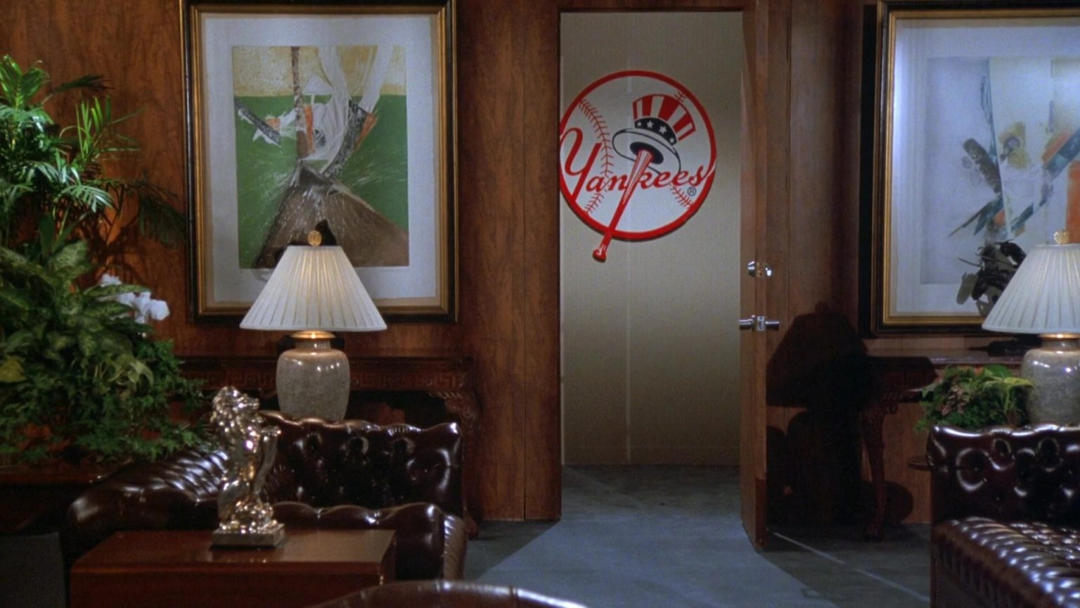 New York Yankees In Seinfeld Season 7 Episode 20 "The Calzone" (1996)
