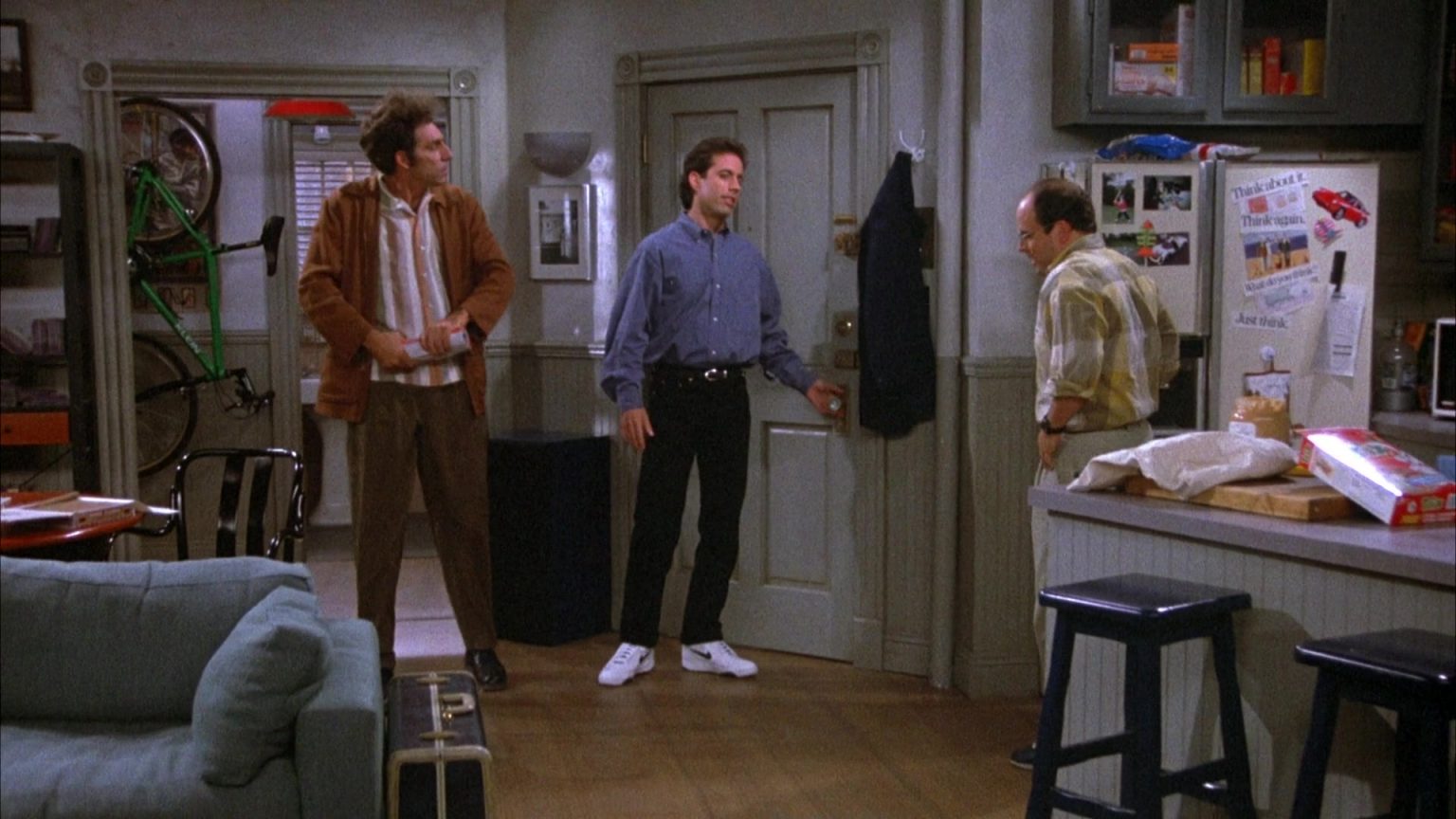 Nike White Shoes Worn By Jerry In Seinfeld Season 4 Episode 5 "The ...