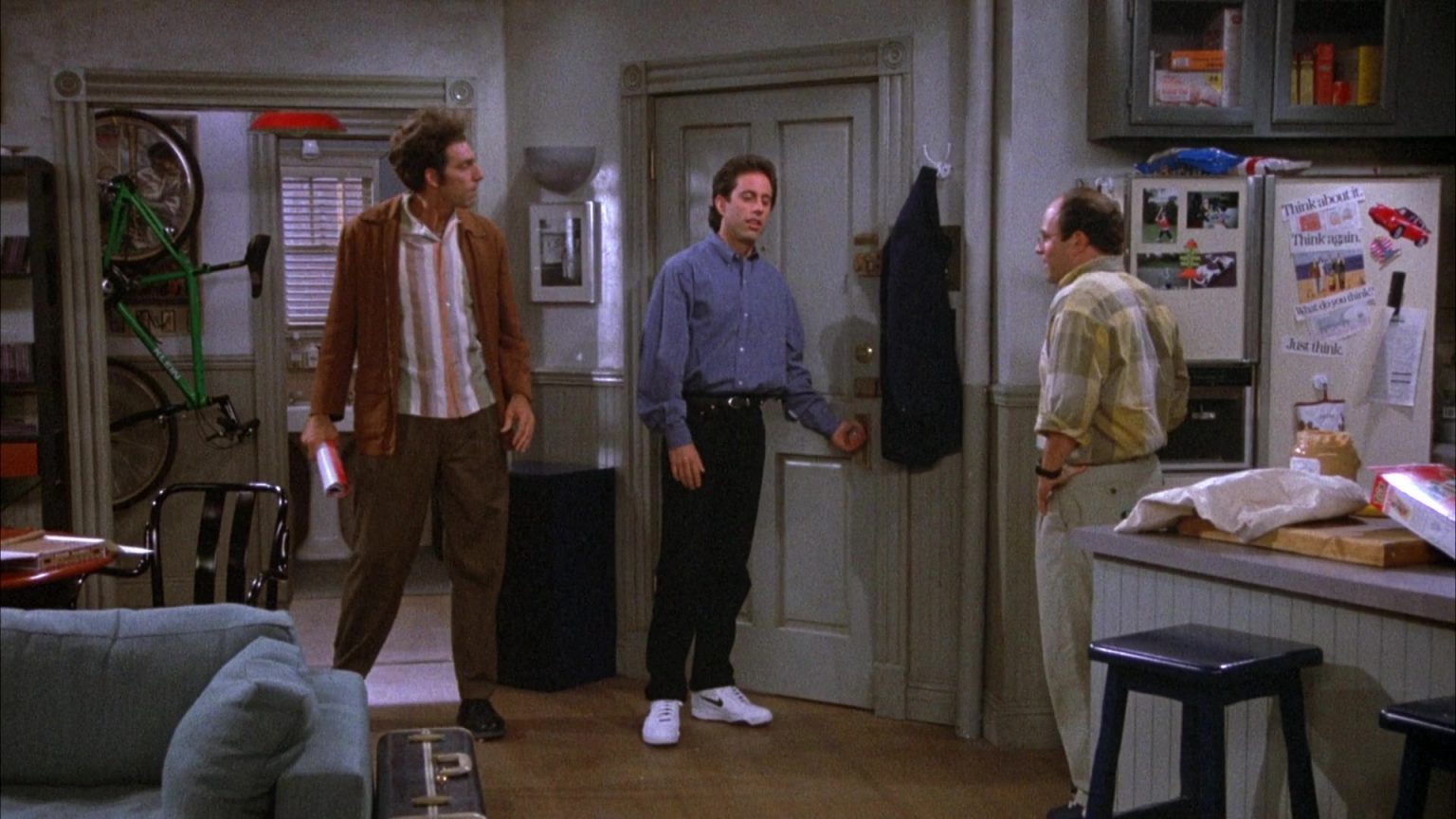 Nike White Shoes Worn By Jerry In Seinfeld Season 4 Episode 5 "The ...