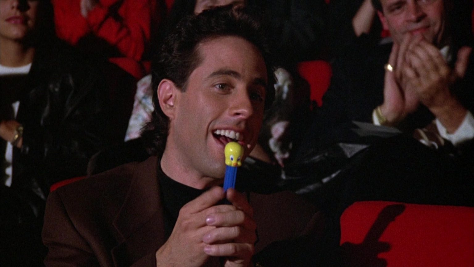 Tweety Pez In Seinfeld Season 3 Episode 14 "The Pez Dispenser" (1992)