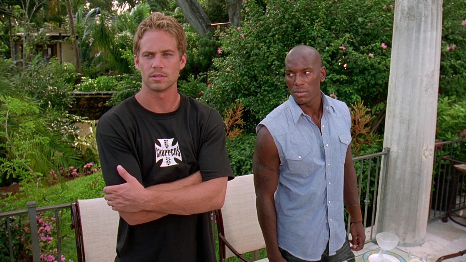 West Coast Choppers T-Shirt Worn By Paul Walker As Brian O'Conner In 2 ...