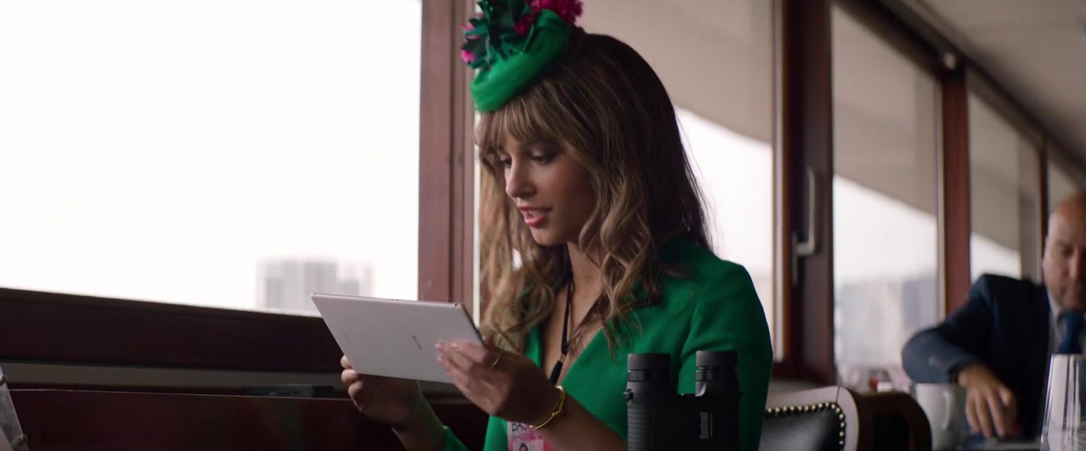 Sony Tablet Used By Naomi Scott As Elena Houghlin In Charlies Angels