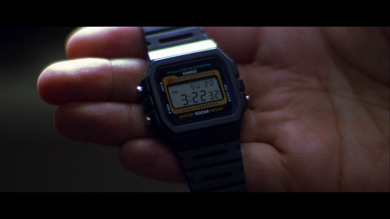 Casio Illuminator W-741 Watch In Enemy Of The State (1998)