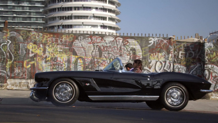 Chevrolet C1 Corvette Black Convertible Car In Lucifer S06E06 "A Lot ...