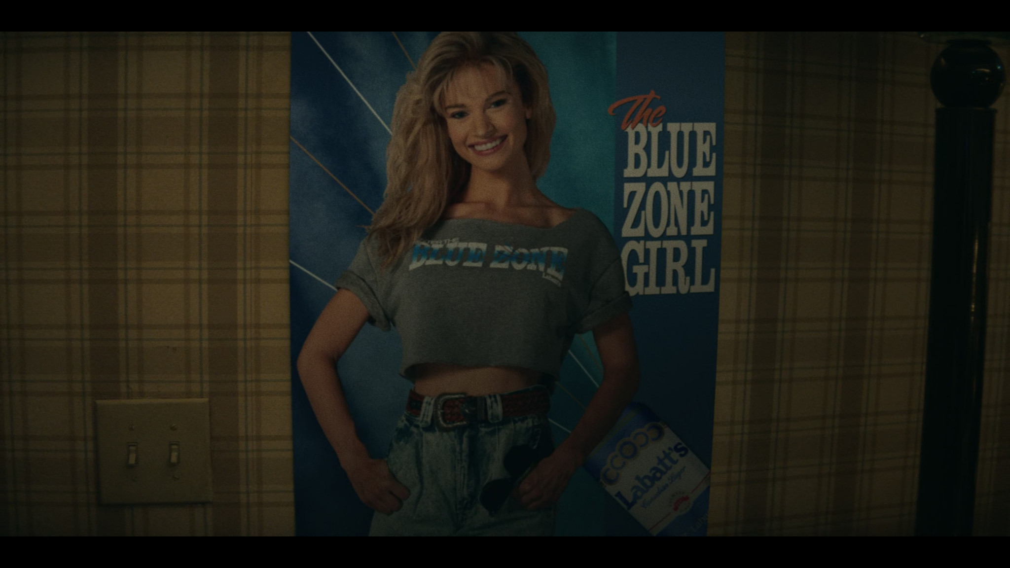 Labatt's Canadian Lager 'The Blue Zone Girl' Poster Starring By Lily ...