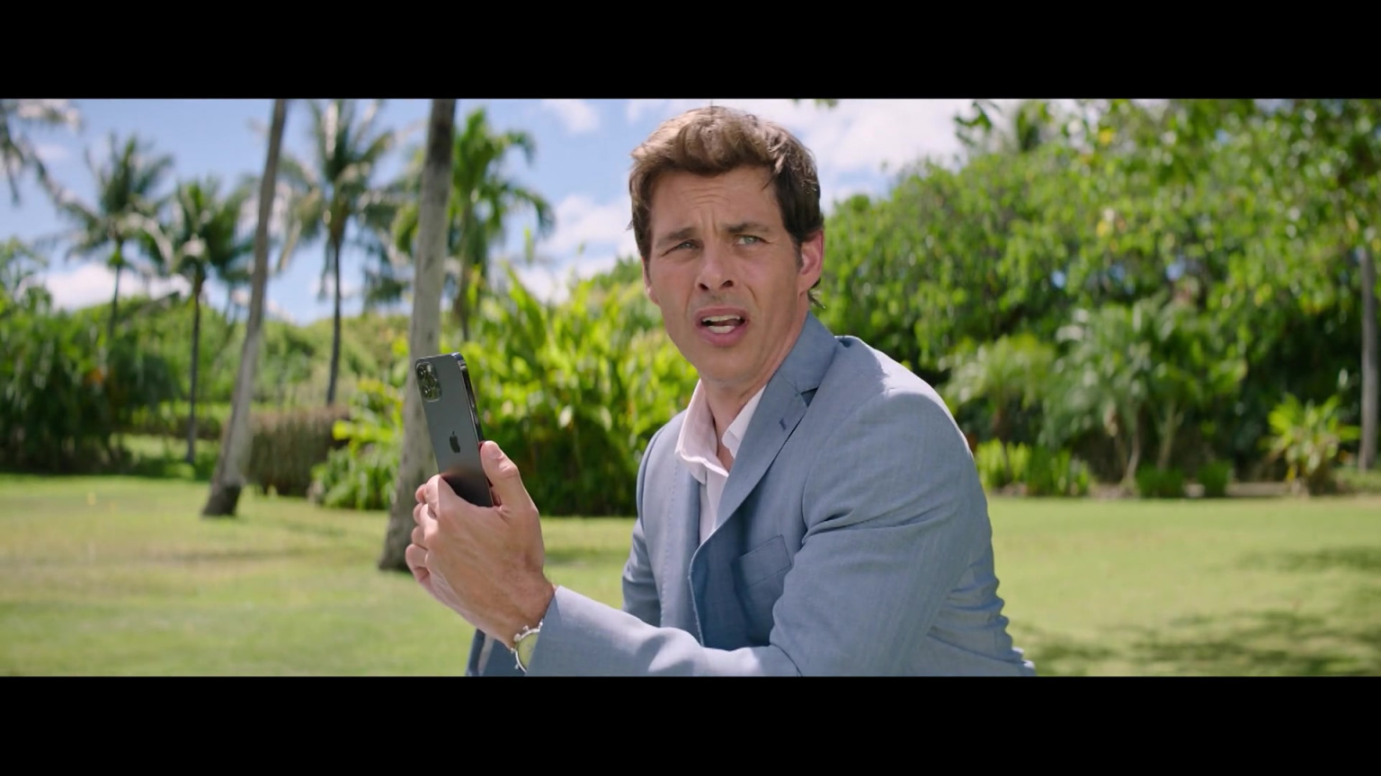 Apple IPhone Smartphone Of James Marsden As Tom Wachowski In Sonic The ...