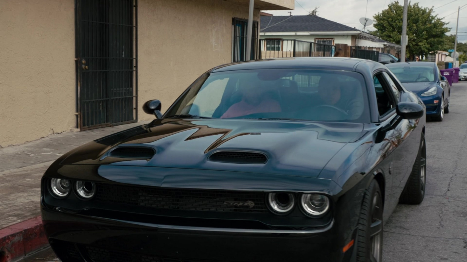 Dodge Challenger Black Car In NCIS: Los Angeles S14E15 "The Other Shoe" (2023)