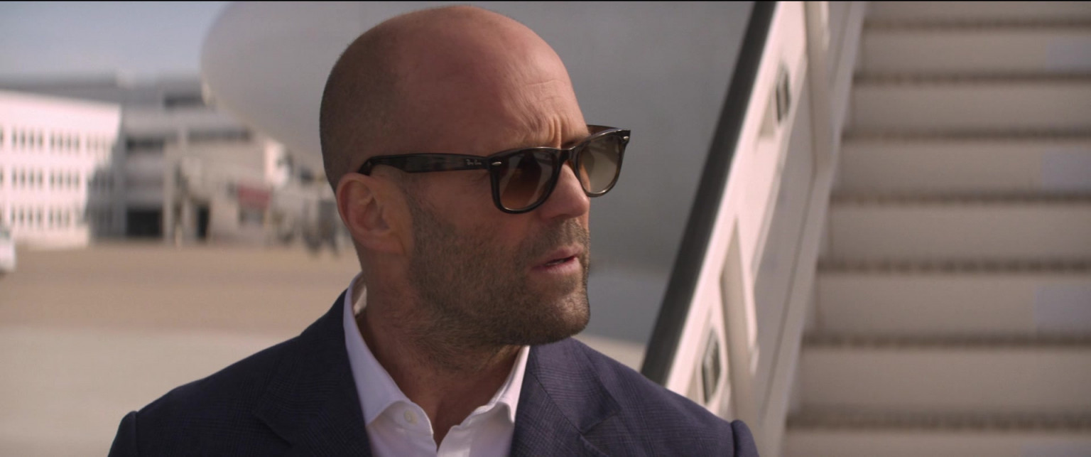Ray-Ban Wayfarer Men's Sunglasses Worn By Jason Statham As Orson ...