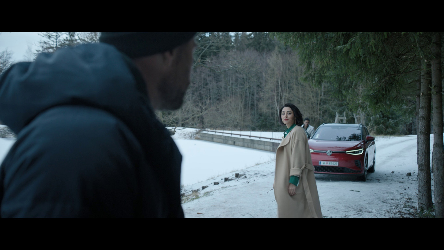 Volkswagen ID.4 Red Car Of Golshifteh Farahani As Nik Kahn In ...