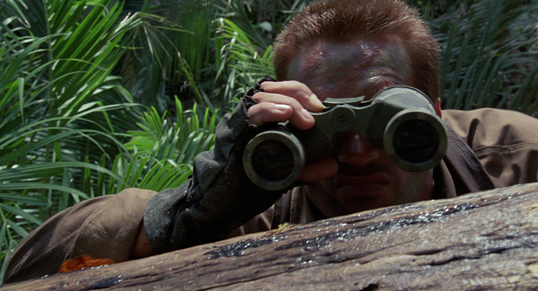 Bushnell Binocular Of Arnold Schwarzenegger As Major Alan "Dutch ...