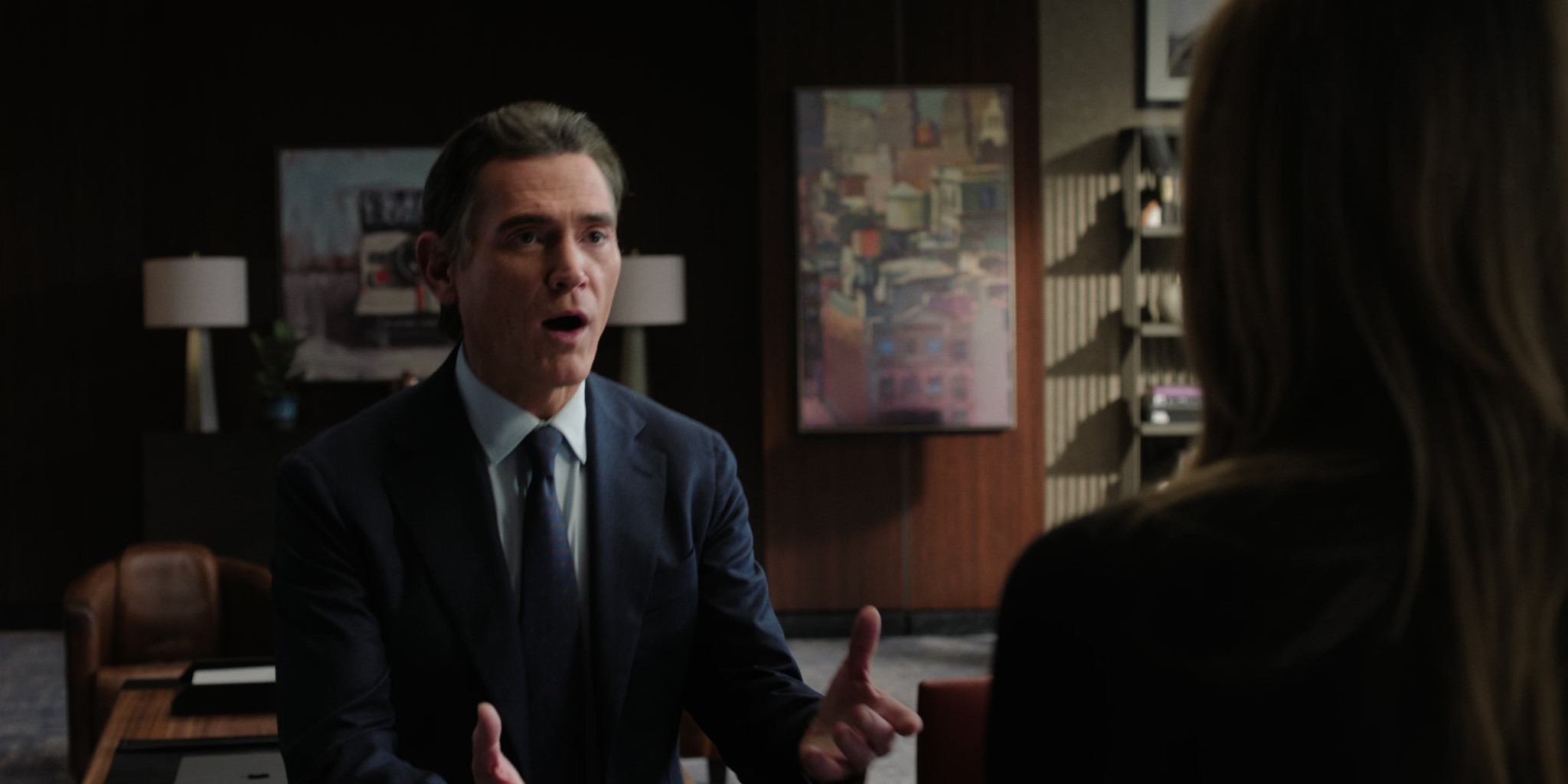 Apple MacBook Laptop Of Billy Crudup As Cory Ellison In The Morning ...