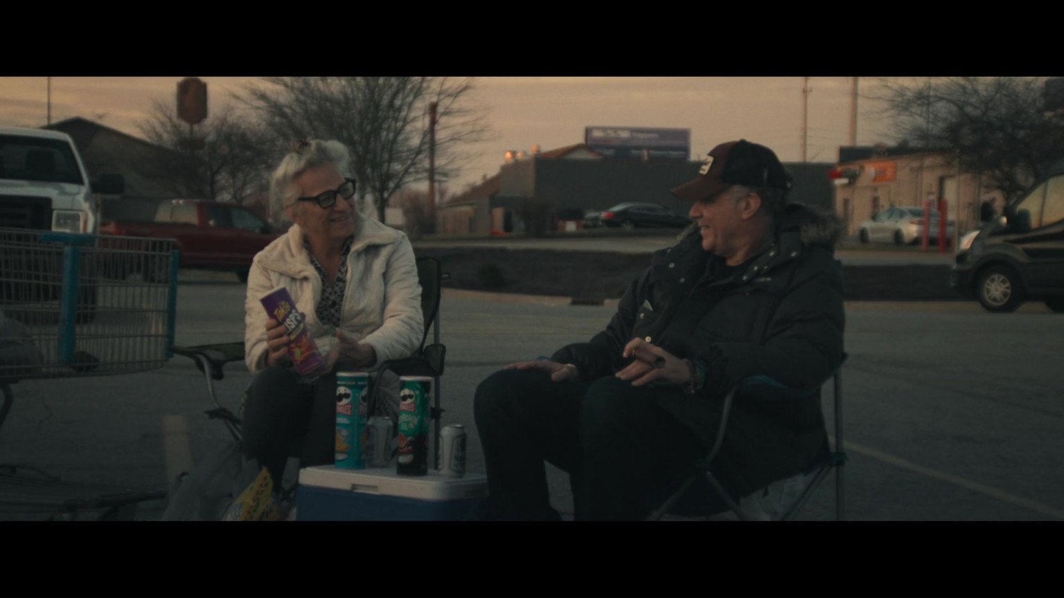 Takis, Natural Light And Pringles In Will & Harper (2024)